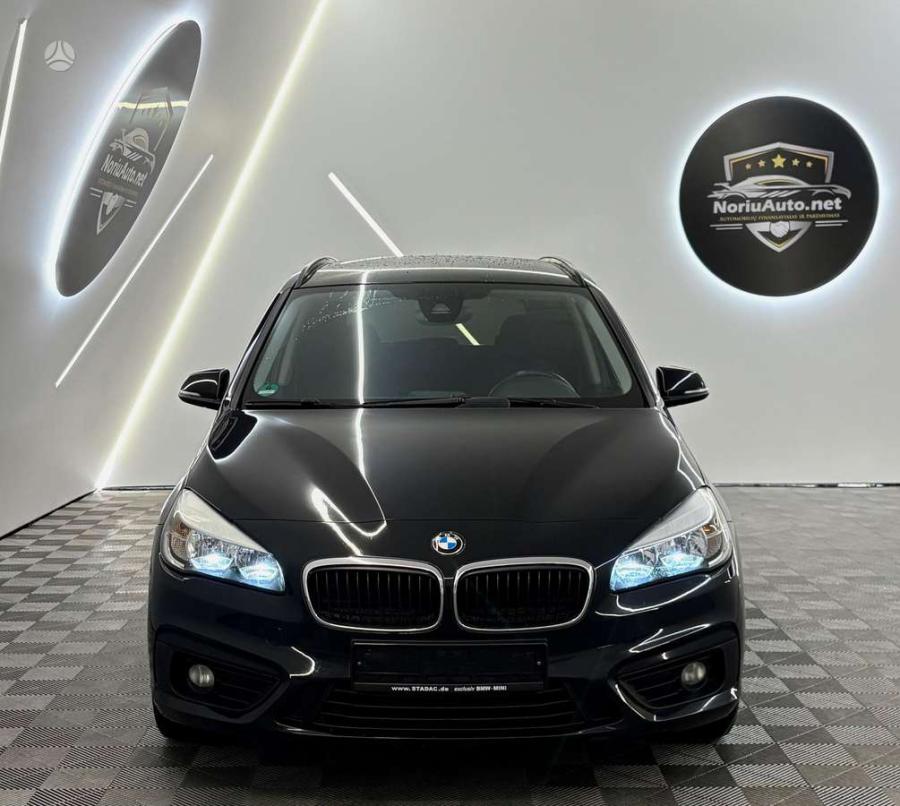 Синий БМВ 218 Gran Tourer 2015 в Мариямполе, объемом двигателя 2.00 л и пробегом 226 тыс. км за 7750 €, фото 29 на AUTOMOTO.COM.LV