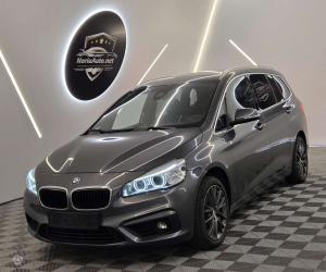 Grey BMW 218 Gran Tourer 2015 in Marijampole, with an engine capacity of 2.00 L and mileage of 280 thousand km for 11750 €, photo 4 on AUTOMOTO.COM.LV