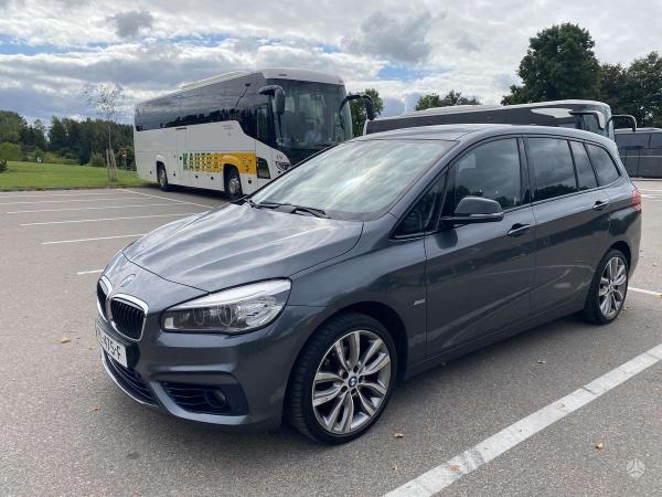 Серый БМВ 218 Gran Tourer 2015 в Тракай, объемом двигателя 2.00 л и пробегом 291 тыс. км за 7600 €, фото 1 на AUTOMOTO.COM.LV