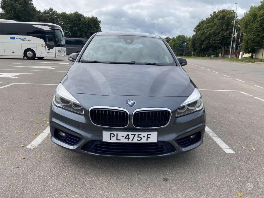 Серый БМВ 218 Gran Tourer 2015 в Тракай, объемом двигателя 2.00 л и пробегом 291 тыс. км за 7600 €, фото 3 на AUTOMOTO.COM.LV