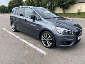 Серый БМВ 218 Gran Tourer 2015 в Тракай, объемом двигателя 2.00 л и пробегом 291 тыс. км за 7600 €, фото 4 на AUTOMOTO.COM.LV