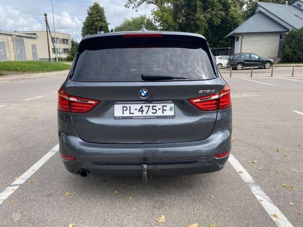 Серый БМВ 218 Gran Tourer 2015 в Тракай, объемом двигателя 2.00 л и пробегом 291 тыс. км за 7600 €, фото 6 на AUTOMOTO.COM.LV