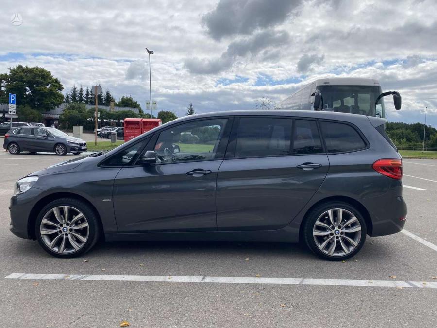 Серый БМВ 218 Gran Tourer 2015 в Тракай, объемом двигателя 2.00 л и пробегом 291 тыс. км за 7600 €, фото 9 на AUTOMOTO.COM.LV