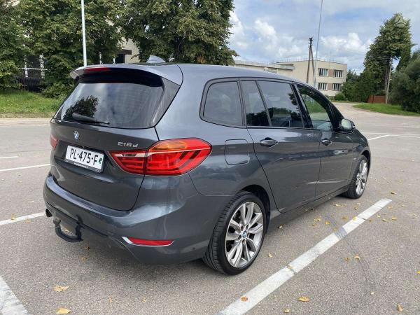 Pelēks BMW 218 Gran Tourer 2015 Trakai, ar dzinēja tilpumu 2.00 L un nobraukumu 291 tūkst. km par 7600 €, foto 5 vietnē AUTOMOTO.COM.LV