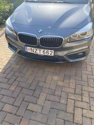 Серый БМВ 218 Gran Tourer 2015 в Тракай, объемом двигателя 2.00 л и пробегом 291 тыс. км за 7600 €, фото 20 на AUTOMOTO.COM.LV