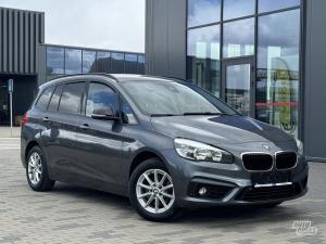 Grey BMW 218 Gran Tourer 2016 in Siauliai, with an engine capacity of 2.00 L and mileage of 255 thousand km for 6750 €, photo  on AUTOMOTO.COM.LV