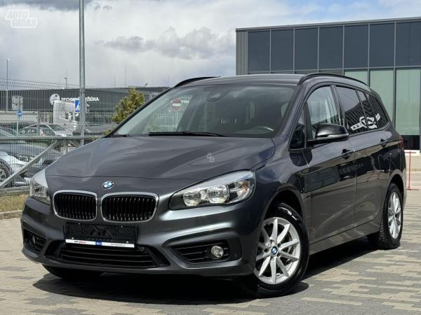 Pelēks BMW 218 Gran Tourer 2016 Šauļi, ar dzinēja tilpumu 2.00 L un nobraukumu 255 tūkst. km par 6750 €, foto 3 vietnē AUTOMOTO.COM.LV