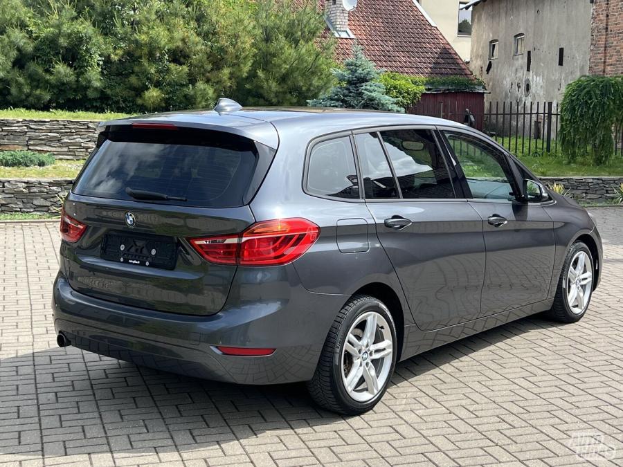 Серый БМВ 218 Gran Tourer 2016 в Кедайняй, объемом двигателя 2.00 л и пробегом 293 тыс. км за 7999 €, фото 6 на AUTOMOTO.COM.LV