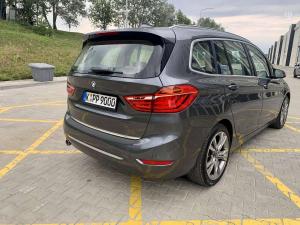 Pelēks BMW 218 Gran Tourer 2016 Viļņa, ar dzinēja tilpumu 2.00 L un nobraukumu 221 tūkst. km par 7850 €, foto 6 vietnē AUTOMOTO.COM.LV