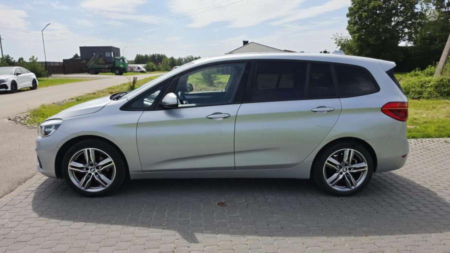 Серый БМВ 218 Gran Tourer 2017 в Каунас, объемом двигателя 2.00 л и пробегом 120 тыс. км за 12750 €, фото 3 на AUTOMOTO.COM.LV