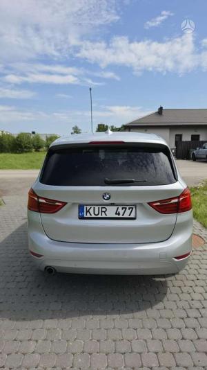 Серый БМВ 218 Gran Tourer 2017 в Каунас, объемом двигателя 2.00 л и пробегом 120 тыс. км за 12750 €, фото 5 на AUTOMOTO.COM.LV