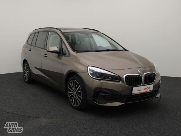 Серый БМВ 218 Gran Tourer 2018 в Вильнюс, объемом двигателя 1.50 л и пробегом 192 тыс. км за 13099 €, фото 9 на AUTOMOTO.COM.LV