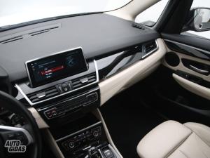 Grey BMW 218 Gran Tourer 2018 in Vilnius, with an engine capacity of 1.50 L and mileage of 192 thousand km for 13099 €, photo 21 on AUTOMOTO.COM.LV