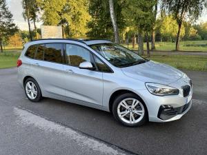 Grey BMW 218 Gran Tourer 2020 in Taurage, with an engine capacity of 2.00 L and mileage of 280 thousand km for 10999 €, photo  on AUTOMOTO.COM.LV