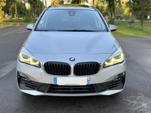 Grey BMW 218 Gran Tourer 2020 in Taurage, with an engine capacity of 2.00 L and mileage of 280 thousand km for 10999 €, photo 4 on AUTOMOTO.COM.LV