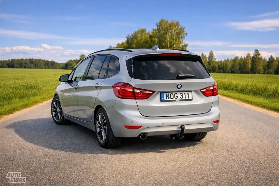 БМВ 218 Gran Tourer 2016 в Вильнюс, объемом двигателя 2.00 л и пробегом 180 тыс. км за 9200 €, фото 8 на AUTOMOTO.COM.LV