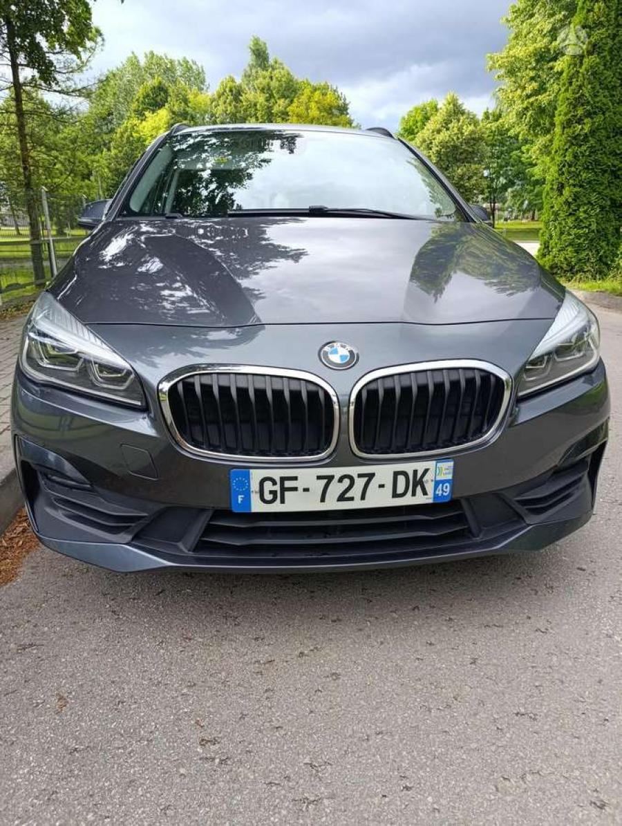 BMW 218 Gran Tourer 2020 Tauragė, ar dzinēja tilpumu 2.00 L un nobraukumu 250 tūkst. km par 11300 €, foto 1 vietnē AUTOMOTO.COM.LV