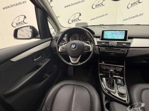 Red BMW 218 Gran Tourer 2015 in Vilnius, with an engine capacity of 2.00 L and mileage of 223 thousand km for 7900 €, photo 14 on AUTOMOTO.COM.LV