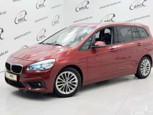 Sarkans BMW 218 Gran Tourer 2015 Viļņa, ar dzinēja tilpumu 2.00 L un nobraukumu 223 tūkst. km par 7500 €, foto  vietnē AUTOMOTO.COM.LV