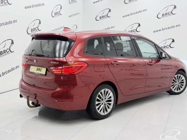 Красный БМВ 218 Gran Tourer 2015 в Вильнюс, объемом двигателя 2.00 л и пробегом 223 тыс. км за 6300 €, фото 3 на AUTOMOTO.COM.LV