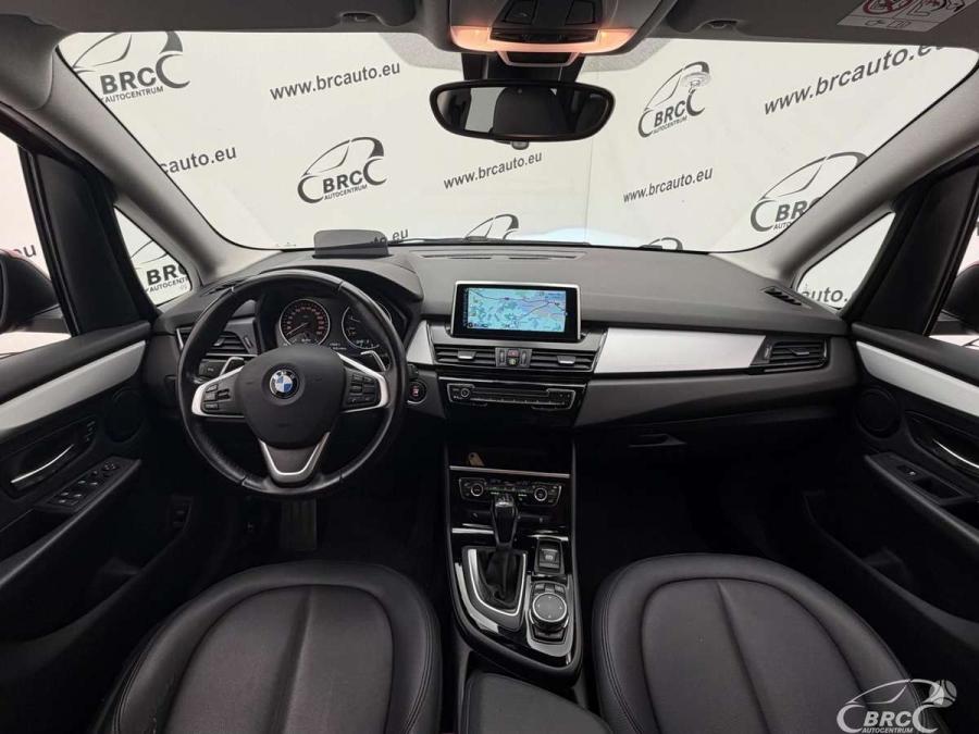 Sarkans BMW 218 Gran Tourer 2015 Viļņa, ar dzinēja tilpumu 2.00 L un nobraukumu 223 tūkst. km par 6300 €, foto 5 vietnē AUTOMOTO.COM.LV