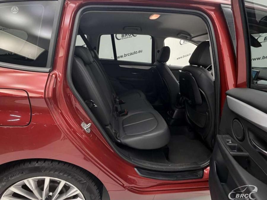 Sarkans BMW 218 Gran Tourer 2015 Viļņa, ar dzinēja tilpumu 2.00 L un nobraukumu 223 tūkst. km par 6300 €, foto 11 vietnē AUTOMOTO.COM.LV