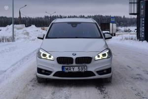 Balts BMW 218 Gran Tourer 2015 Viļņa, ar dzinēja tilpumu 2.00 L un nobraukumu 316 tūkst. km par 8950 €, foto 2 vietnē AUTOMOTO.COM.LV