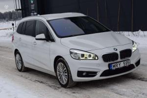 Balts BMW 218 Gran Tourer 2015 Viļņa, ar dzinēja tilpumu 2.00 L un nobraukumu 316 tūkst. km par 8950 €, foto 3 vietnē AUTOMOTO.COM.LV