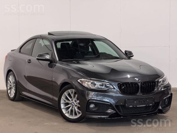 Grey BMW 218 2016 in Jurmala, with an engine capacity of 2.00 L and mileage of 278 thousand km for 13950 €, photo 2 on AUTOMOTO.COM.LV