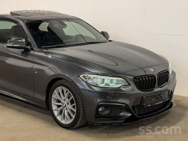 Grey BMW 218 2016 in Jurmala, with an engine capacity of 2.00 L and mileage of 278 thousand km for 13950 €, photo 7 on AUTOMOTO.COM.LV