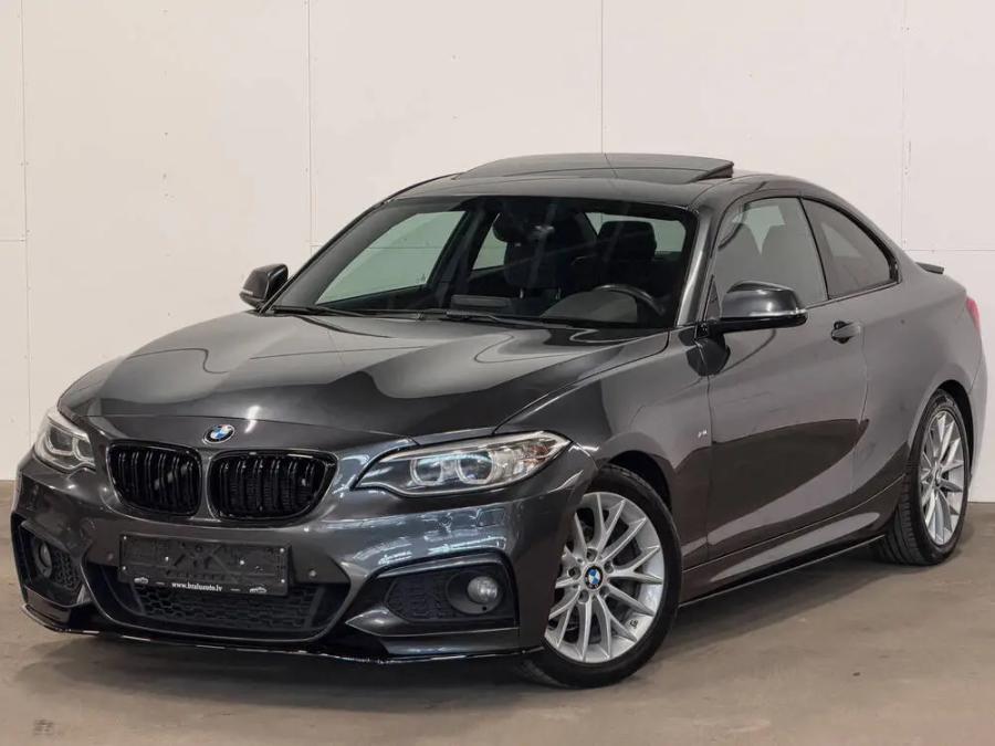 Pelēks BMW 218 2016 Jūrmala, ar dzinēja tilpumu 2.00 L un nobraukumu 278 tūkst. km par 13950 €, foto 1 vietnē AUTOMOTO.COM.LV