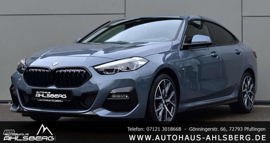 Grey BMW 218 2024 in Kaunas, with an engine capacity of 1.50 L and mileage of 40 thousand km for 32068 €, photo 1 on AUTOMOTO.COM.LV