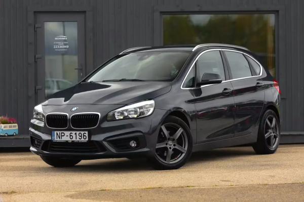 Pelēks BMW 218 2014 Jelgava, ar dzinēja tilpumu 2.00 L un nobraukumu 249 tūkst. km par 7900 €, foto 1 vietnē AUTOMOTO.COM.LV