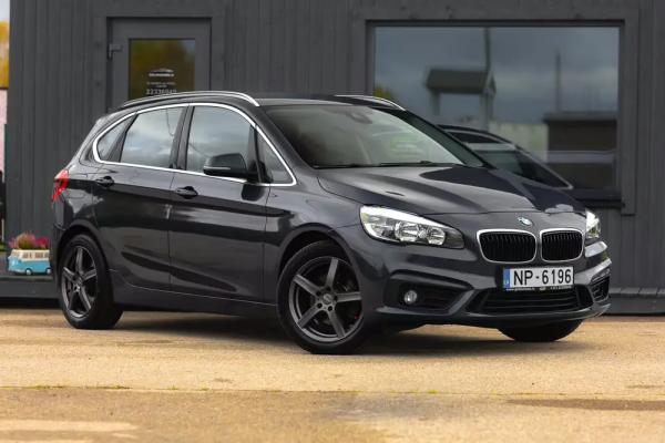 Pelēks BMW 218 2014 Jelgava, ar dzinēja tilpumu 2.00 L un nobraukumu 249 tūkst. km par 7900 €, foto 2 vietnē AUTOMOTO.COM.LV