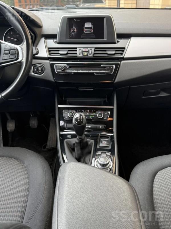 Grey BMW 218 2015 in Jelgava, with an engine capacity of 2.00 L and mileage of 214 thousand km for 7350 €, photo 9 on AUTOMOTO.COM.LV