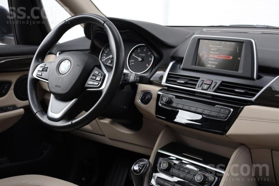 Pelēks BMW 218 2015 Rīga, ar dzinēja tilpumu 2.00 L un nobraukumu 0 tūkst. km par 5995 €, foto 14 vietnē AUTOMOTO.COM.LV