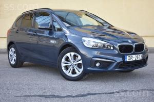 Grey BMW 218 2016 in Talsi, with an engine capacity of 1.50 L and mileage of 131 thousand km for 10000 €, photo  on AUTOMOTO.COM.LV