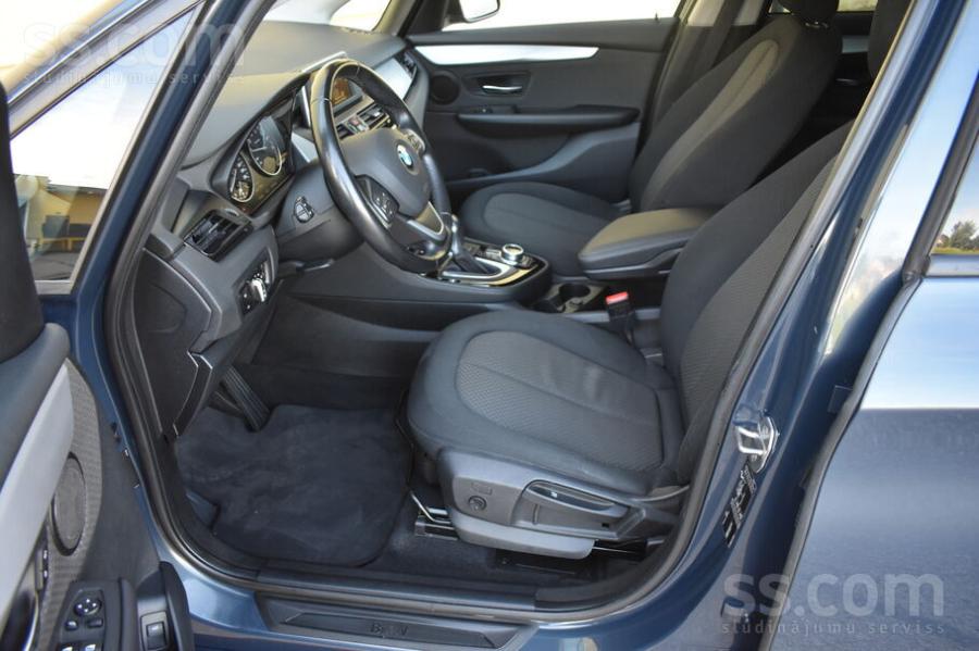 Pelēks BMW 218 2016 Talsi, ar dzinēja tilpumu 1.50 L un nobraukumu 131 tūkst. km par 9600 €, foto 7 vietnē AUTOMOTO.COM.LV