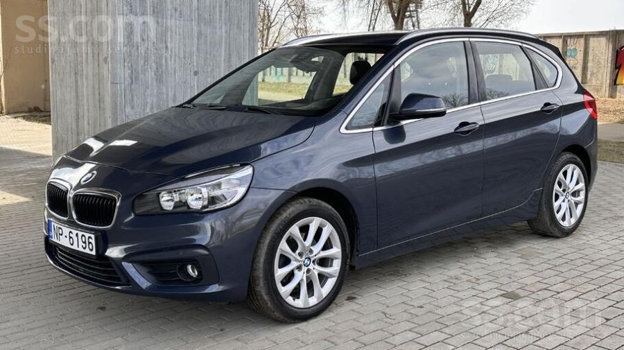 Pelēks BMW 218 2014 Daugavpils, ar dzinēja tilpumu 2.00 L un nobraukumu 250 tūkst. km par 7550 €, foto 1 vietnē AUTOMOTO.COM.LV
