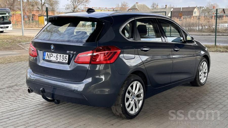 Pelēks BMW 218 2014 Daugavpils, ar dzinēja tilpumu 2.00 L un nobraukumu 250 tūkst. km par 7550 €, foto 9 vietnē AUTOMOTO.COM.LV