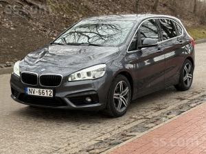 Grey BMW 218 2015 in Bauska, with an engine capacity of 2.00 L and mileage of 270 thousand km for 7499 €, photo  on AUTOMOTO.COM.LV
