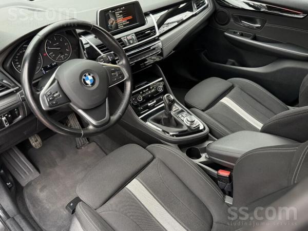 Pelēks BMW 218 2015 Bauska, ar dzinēja tilpumu 2.00 L un nobraukumu 270 tūkst. km par 7499 €, foto 7 vietnē AUTOMOTO.COM.LV