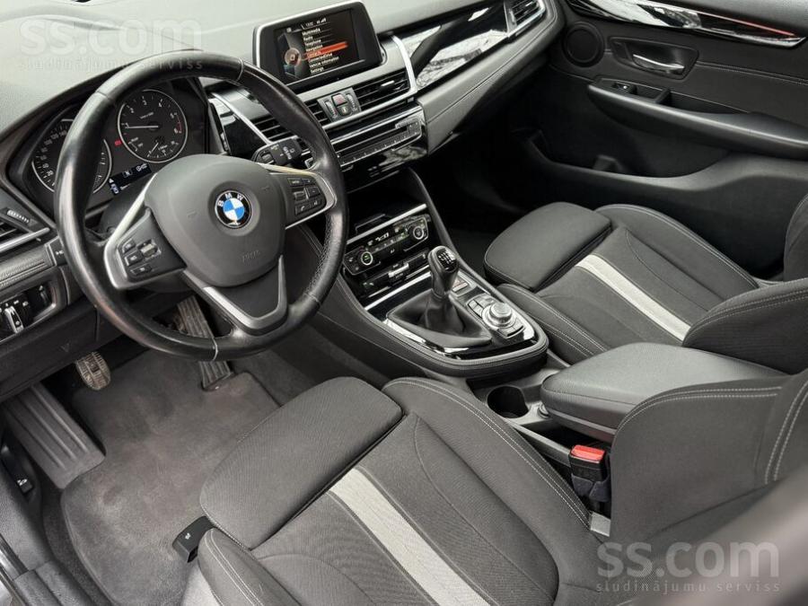 Grey BMW 218 2015 in Bauska, with an engine capacity of 2.00 L and mileage of 270 thousand km for 7499 €, photo 8 on AUTOMOTO.COM.LV