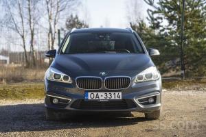 Grey BMW 218 2016 in Riga, with an engine capacity of 2.00 L and mileage of 152 thousand km for 11290 €, photo 3 on AUTOMOTO.COM.LV