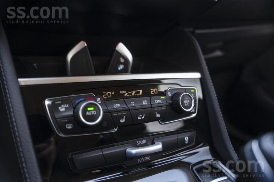 Grey BMW 218 2016 in Riga, with an engine capacity of 2.00 L and mileage of 152 thousand km for 11290 €, photo 26 on AUTOMOTO.COM.LV
