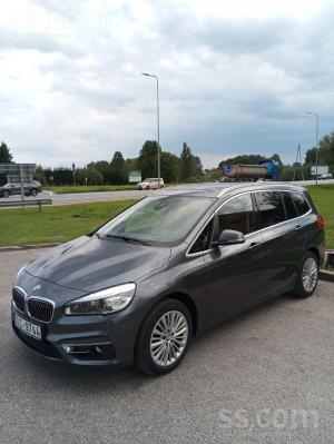 Grey BMW 218 2016 in Riga, with an engine capacity of 2.00 L and mileage of 0 thousand km for 9150 €, photo  on AUTOMOTO.COM.LV