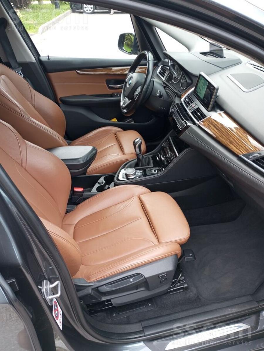 Grey BMW 218 2016 in Riga, with an engine capacity of 2.00 L and mileage of 0 thousand km for 9150 €, photo 11 on AUTOMOTO.COM.LV