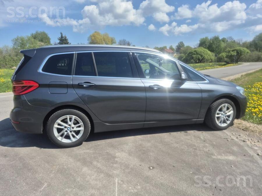 Grey BMW 218 2017 in Tukums, with an engine capacity of 2.00 L and mileage of 266 thousand km for 11500 €, photo 6 on AUTOMOTO.COM.LV