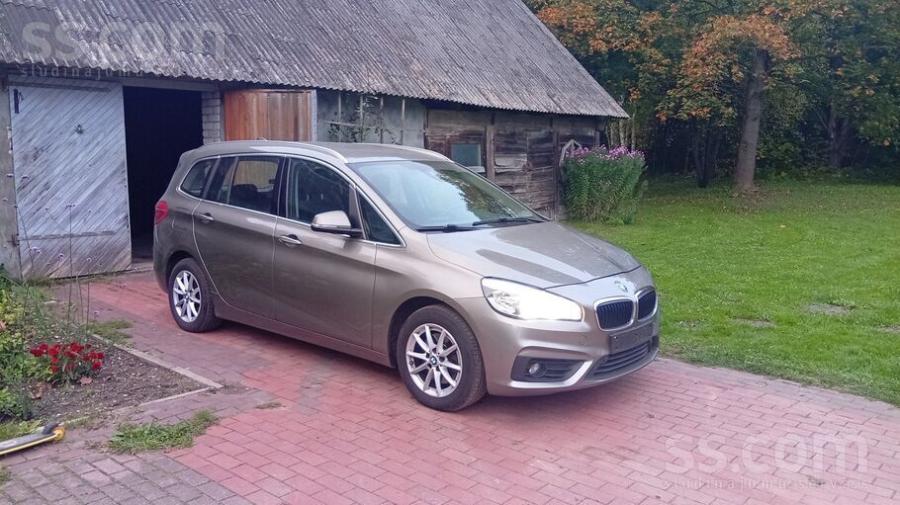 Pelēks BMW 218 2018 Tukums, ar dzinēja tilpumu 2.00 L un nobraukumu 217 tūkst. km par 6590 €, foto 1 vietnē AUTOMOTO.COM.LV