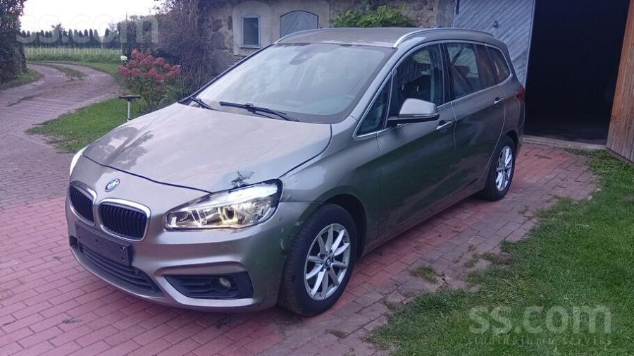 Pelēks BMW 218 2018 Tukums, ar dzinēja tilpumu 2.00 L un nobraukumu 217 tūkst. km par 6590 €, foto 3 vietnē AUTOMOTO.COM.LV